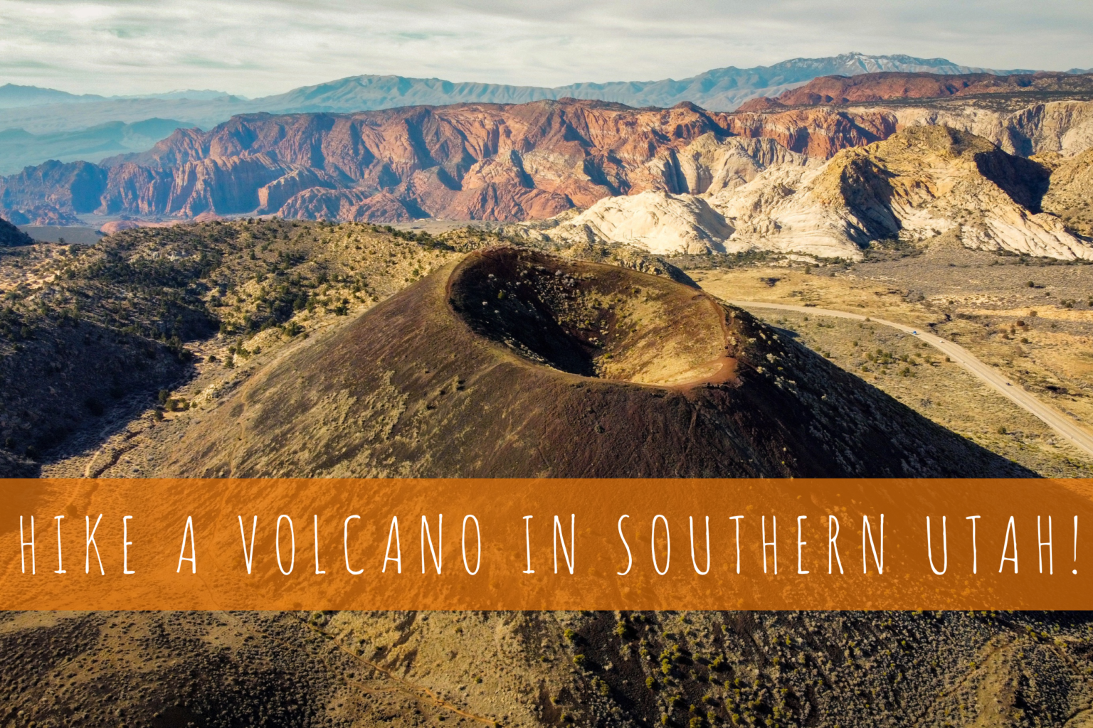 Cinder Cone Trail - Hike a Volcano in Utah - The Minivan Bucket List